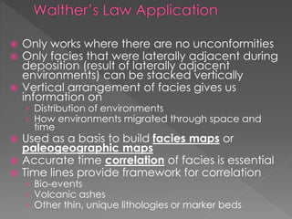 facies, walther's law by Junaid | PPTX