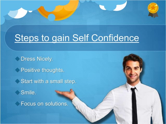 Self Confidence Presentation for BBA students | PPT