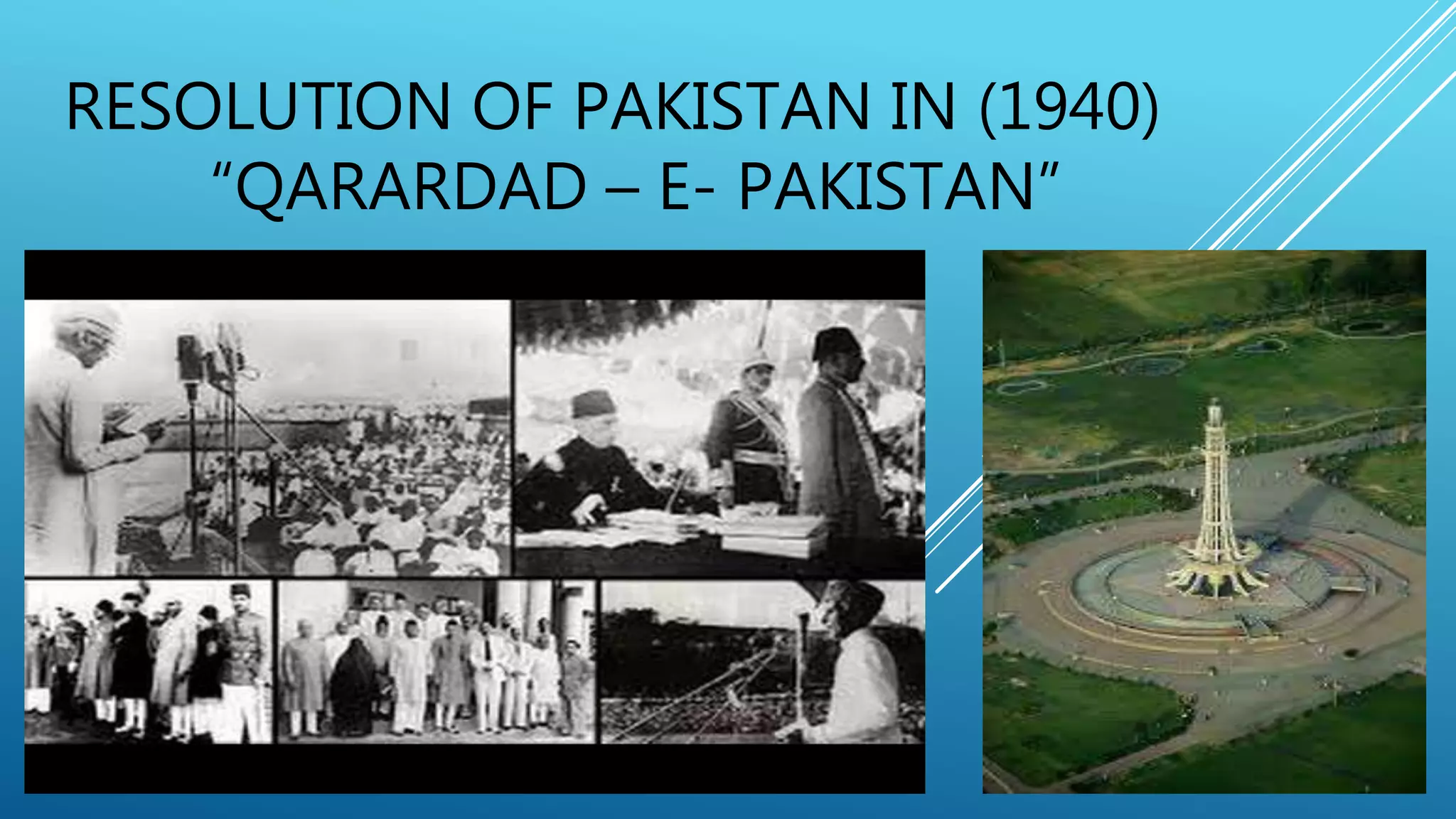 Lahore Resolution | PPT