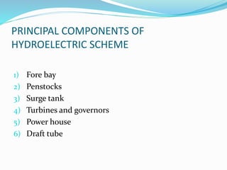 measurement devices used in hydro power projects | PPTX