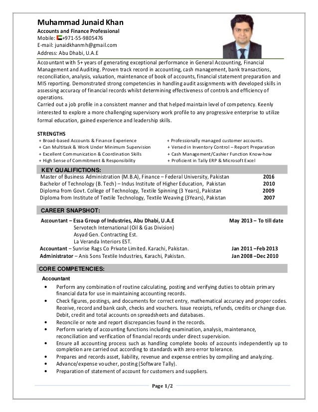 Junaid cv 2017