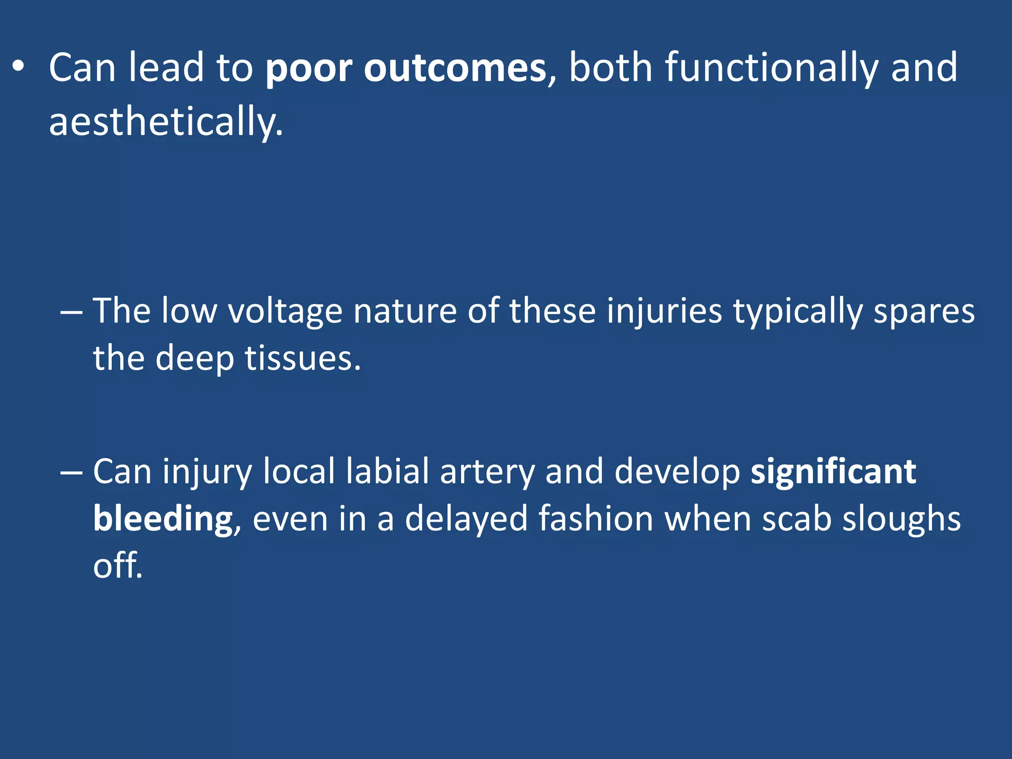 Electric Injuries | PPTX