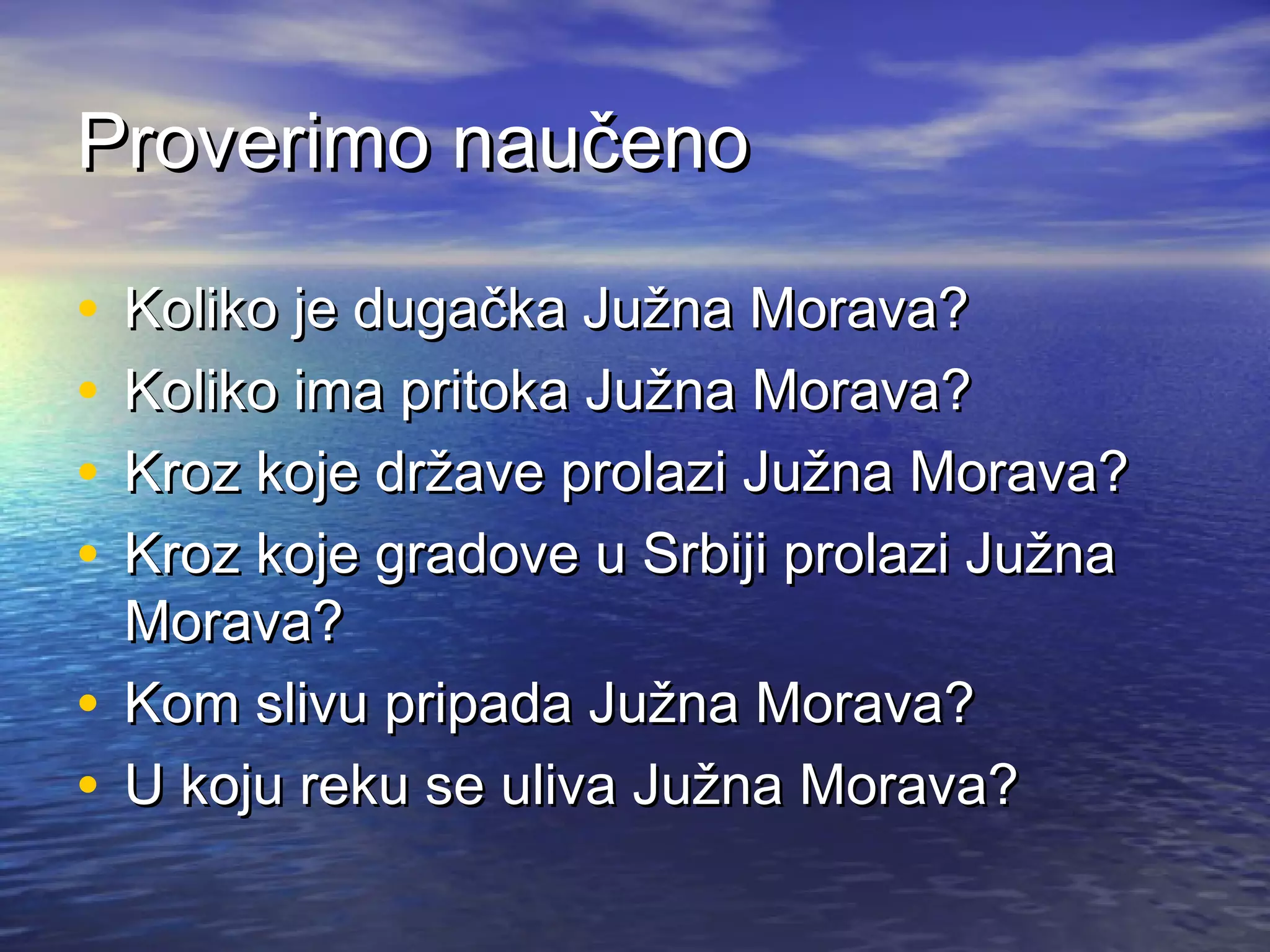 Južna Morava, Mia Pavlov | PPT