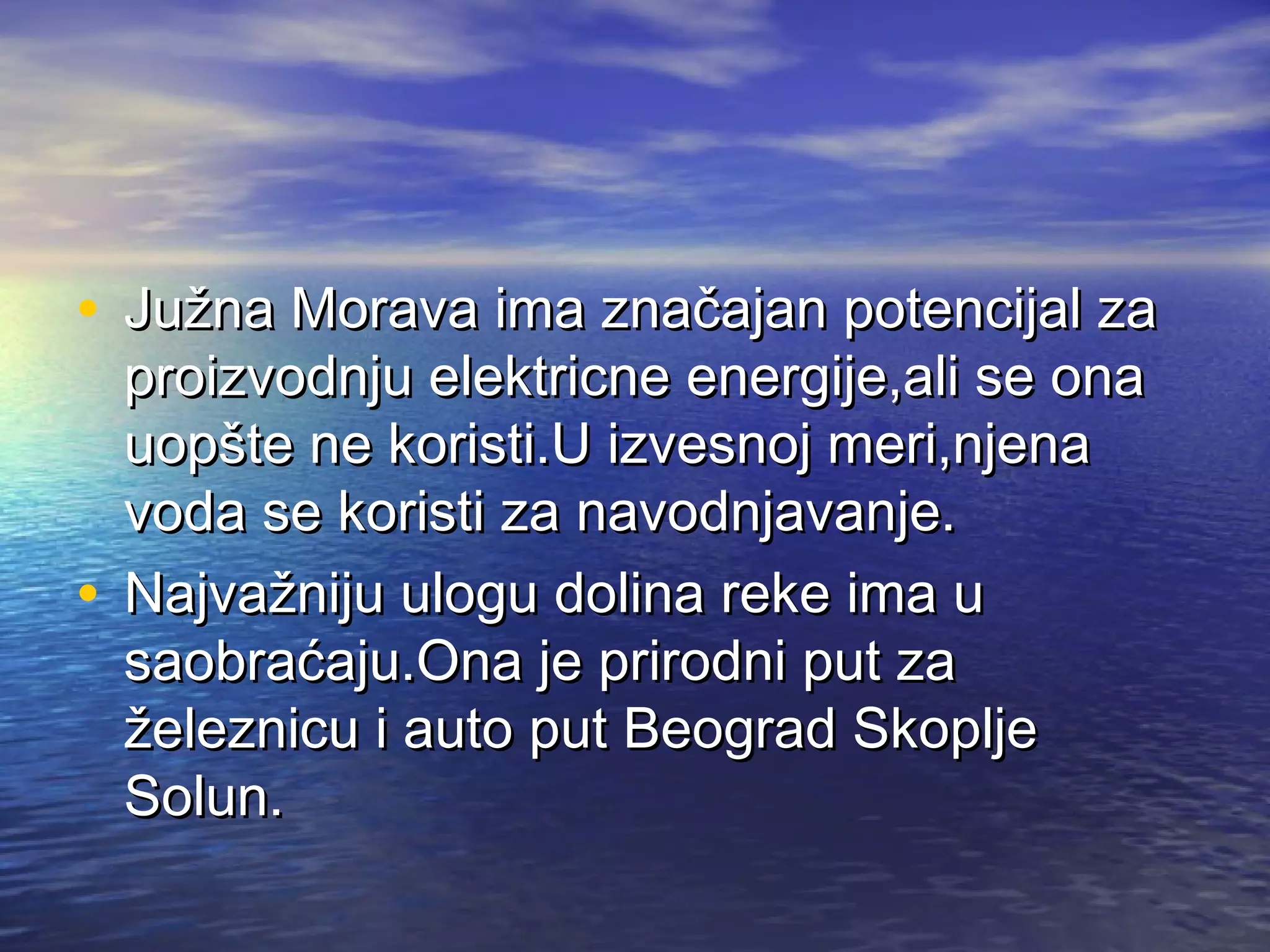 Južna Morava, Mia Pavlov | PPT