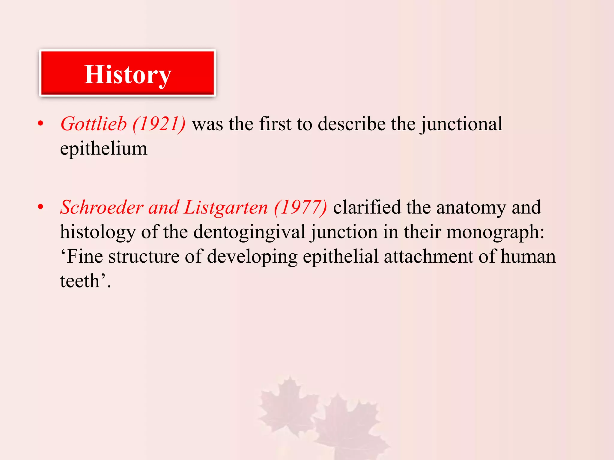 Junctional epithelium khushbu | PPTX