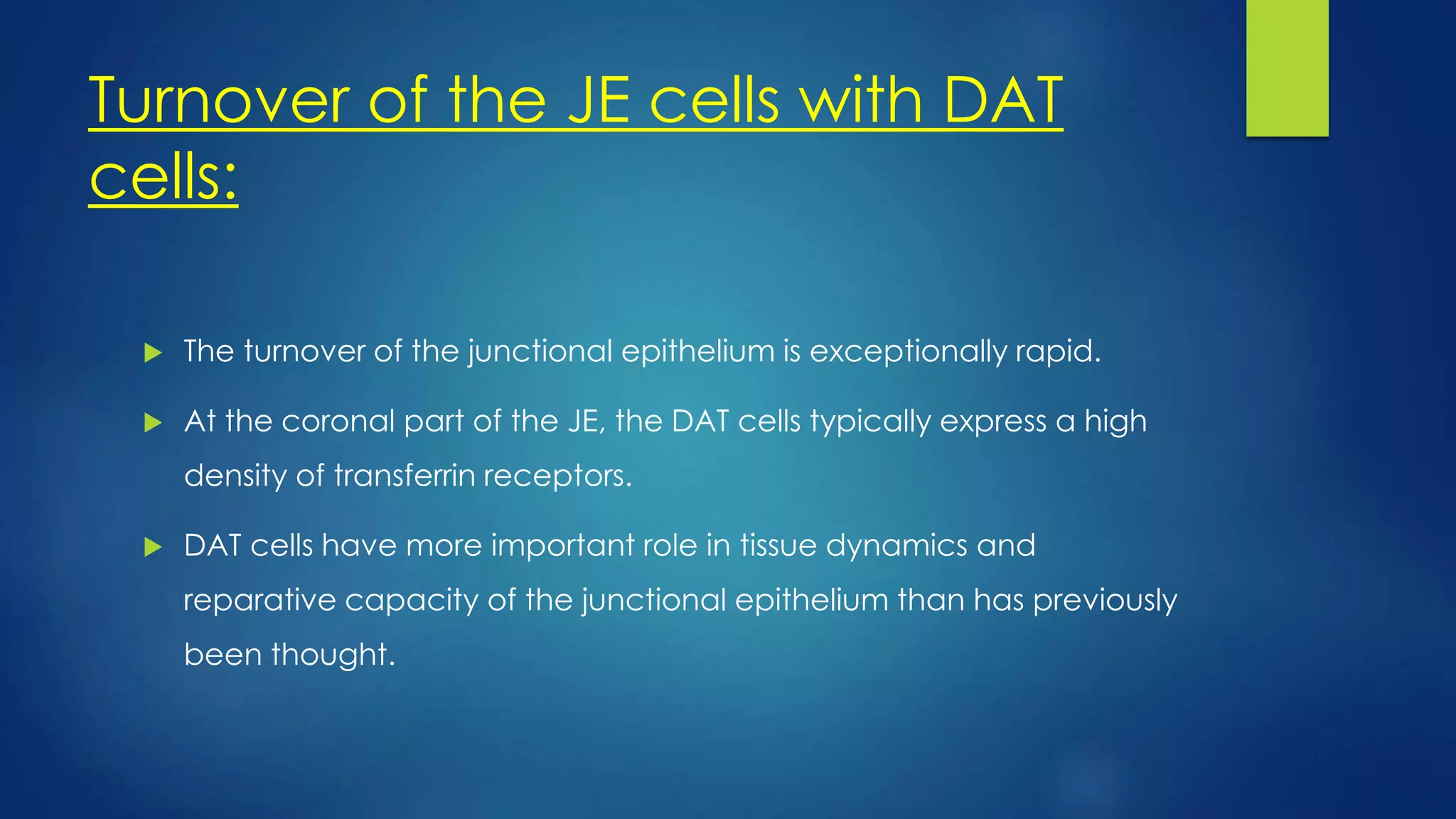 Junctional epithelium | PPTX