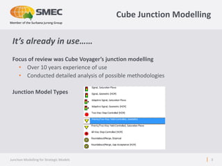 Junction modelling in strategic models | PPTX | Auto Repair | Automotive