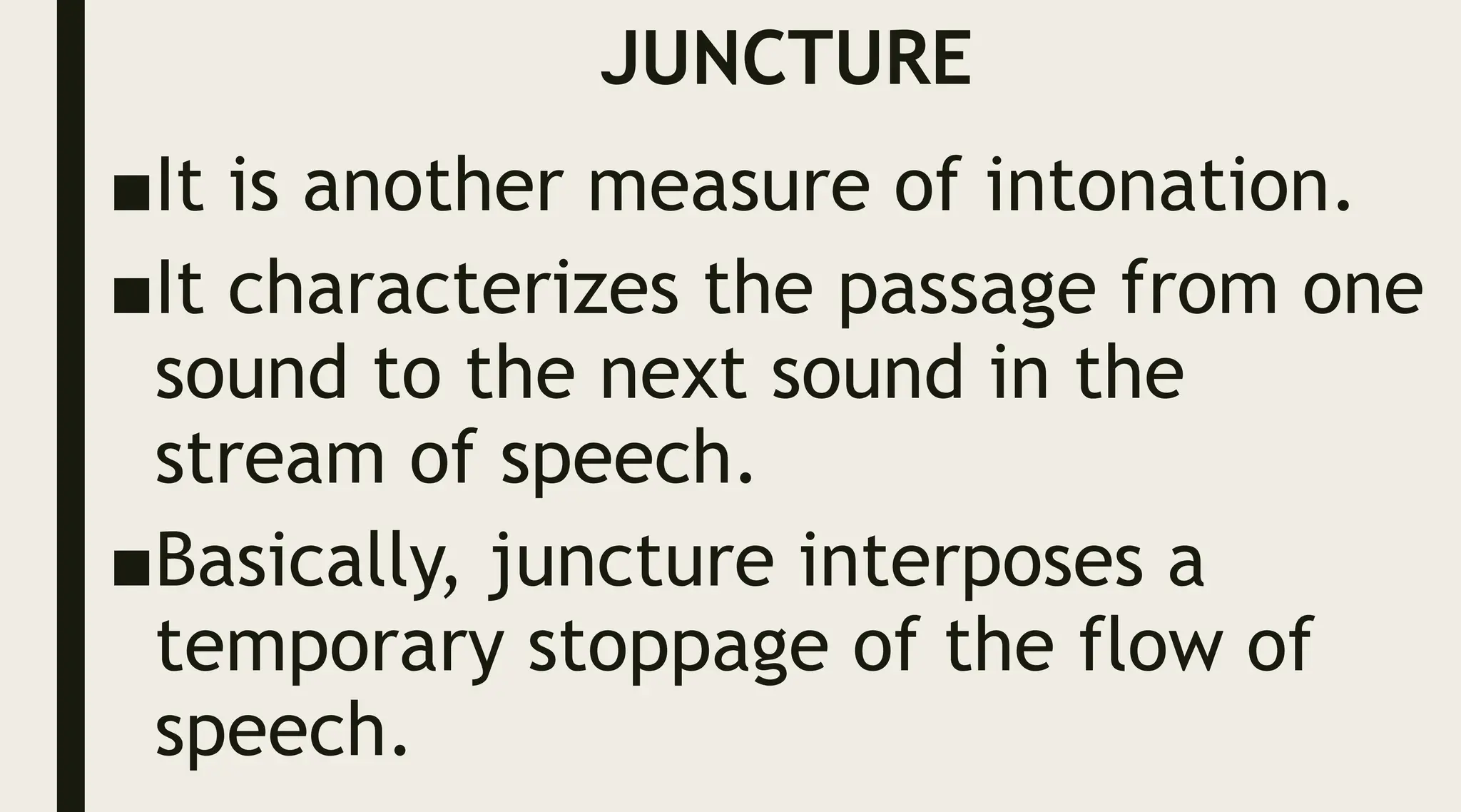 JUNCTURE ( Language Acquisition) SEE 1 PPT | PPTX