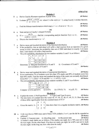 4th Semester Civil Engineering Question Papers June/july 2018 | PDF