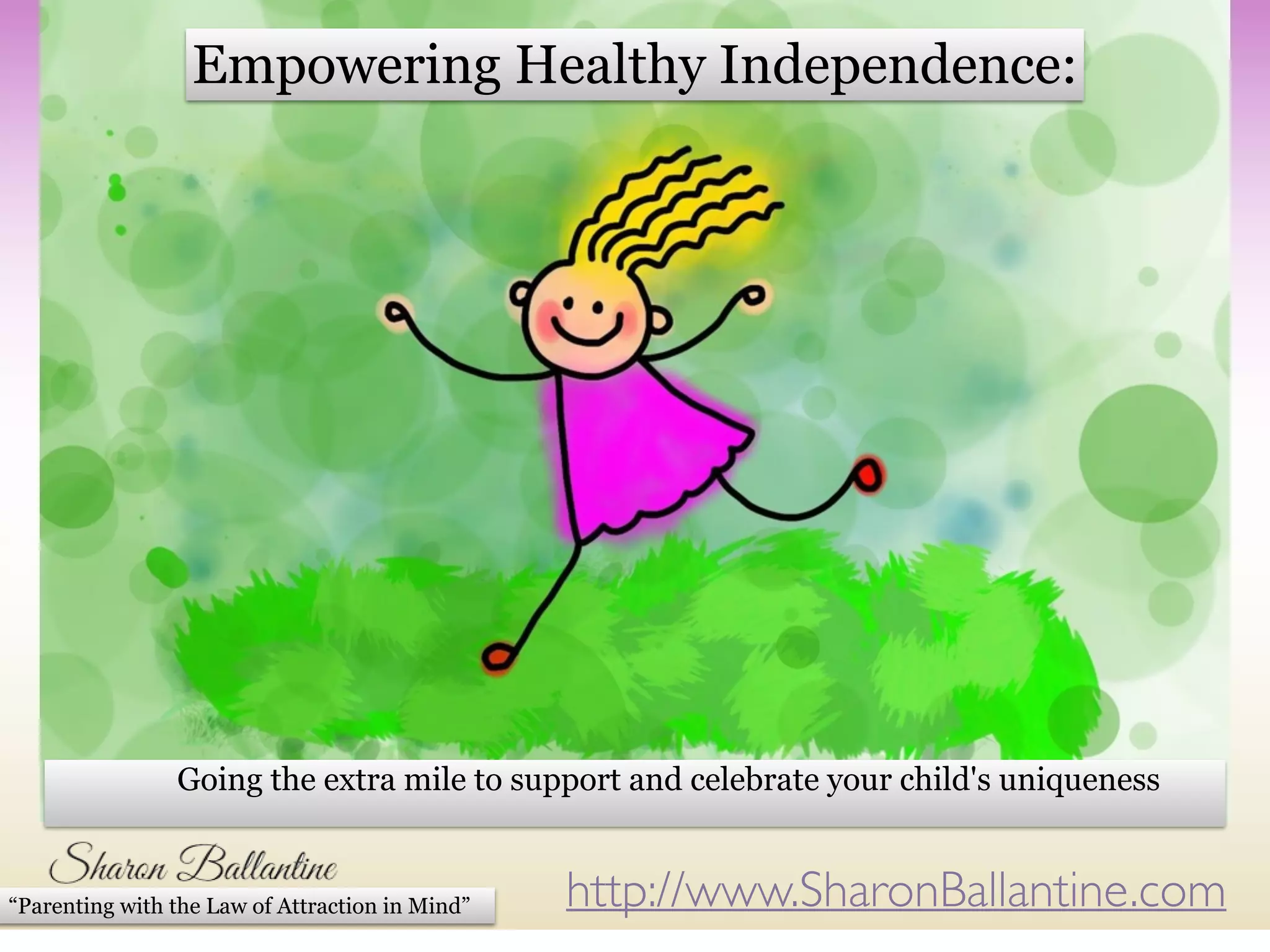 Empowering Healthy Independence | PDF | Parenting Children Aged 4-11 ...