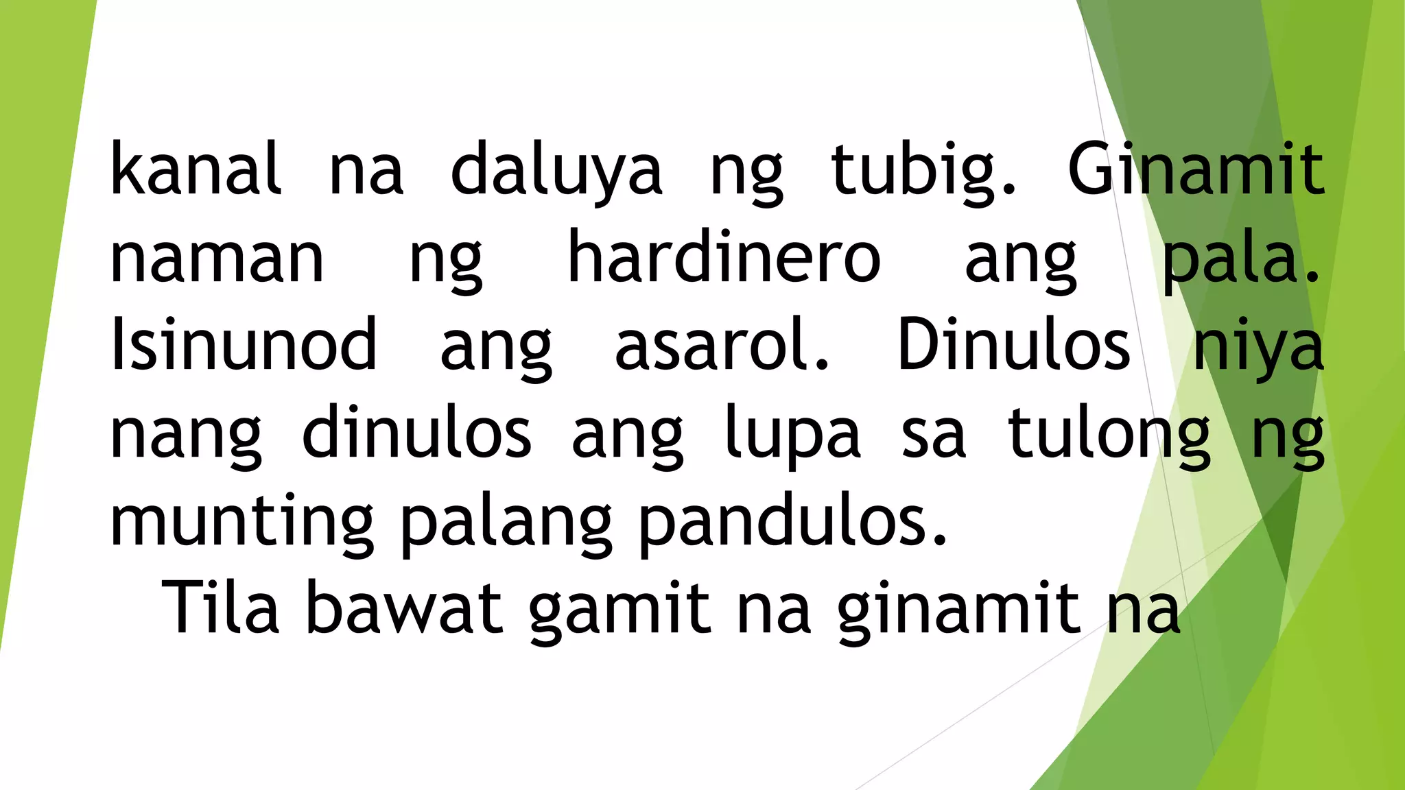 Nasasagot ang mga tanong tungkol sa napakinggang kuwento F6PN-Ia-g-3.1 ...
