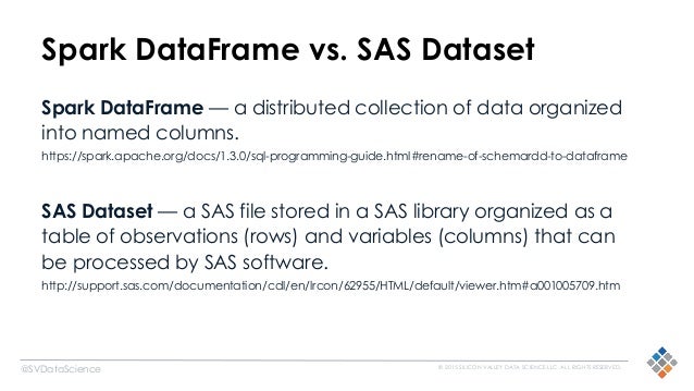 Hadoop and Spark for the SAS Developer