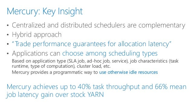 Mercury Hybrid Centralized And Distributed Scheduling In Large Share