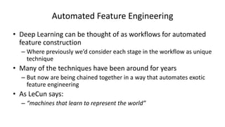 Applied Deep Learning with Spark and Deeplearning4j | PPTX
