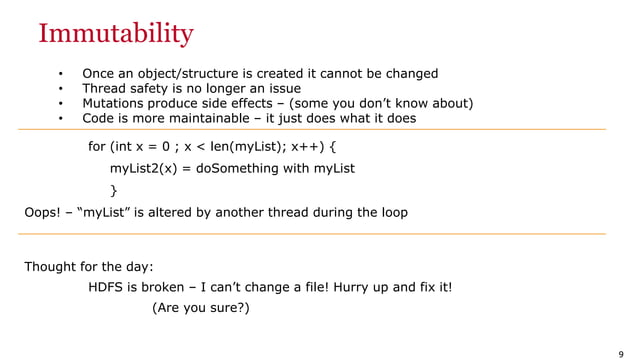 Functional Programming and Big Data | PPT