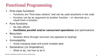 Functional Programming and Big Data | PPT