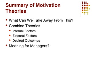 Goal setting theory by loxke et al(1981) eden (1988) eden (1988 ...
