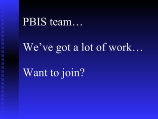 PBIS Positive Behavior Plan | PPT