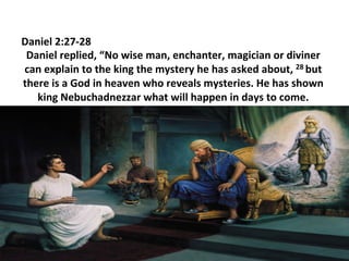 1 Jun 2014: "God rules and overrules" (Daniel 1:1-7) | PPT