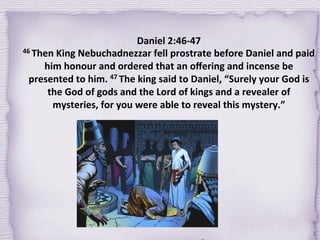 1 Jun 2014: "God rules and overrules" (Daniel 1:1-7) | PPT