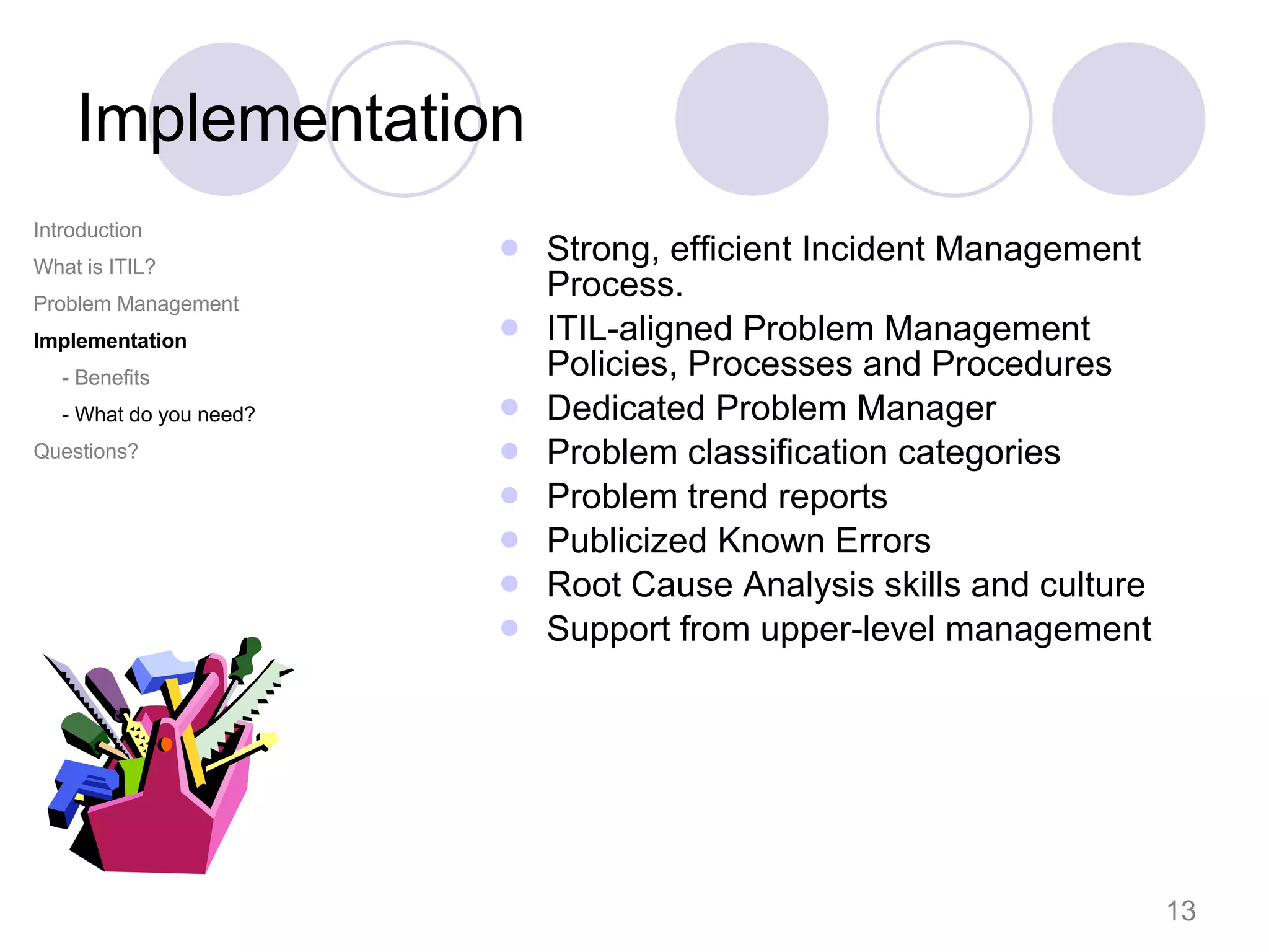 June2007 Implementing Itil Problem Mgmt | PPT