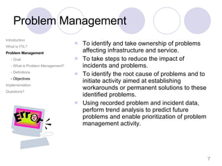 June2007 Implementing Itil Problem Mgmt | PPT