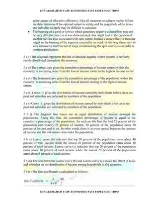 CAPE Economics, June 2007, Unit 1, Paper 2 suggested answer by Edward ...