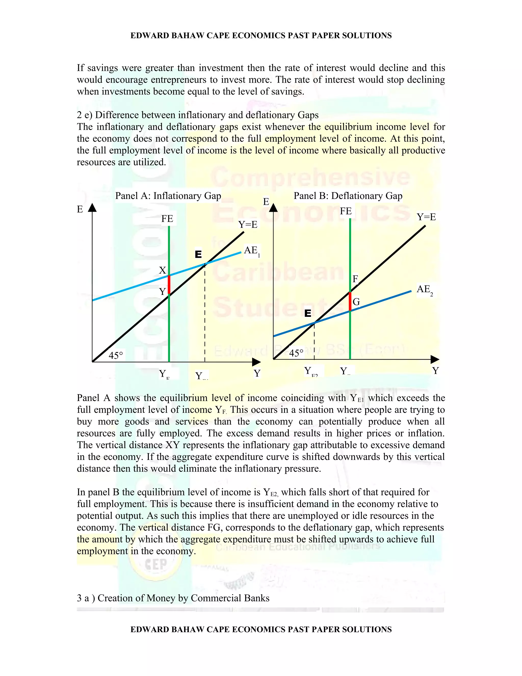 CAPE Economics, June 2007, Unit 2, Paper 2 suggested answer by Edward ...