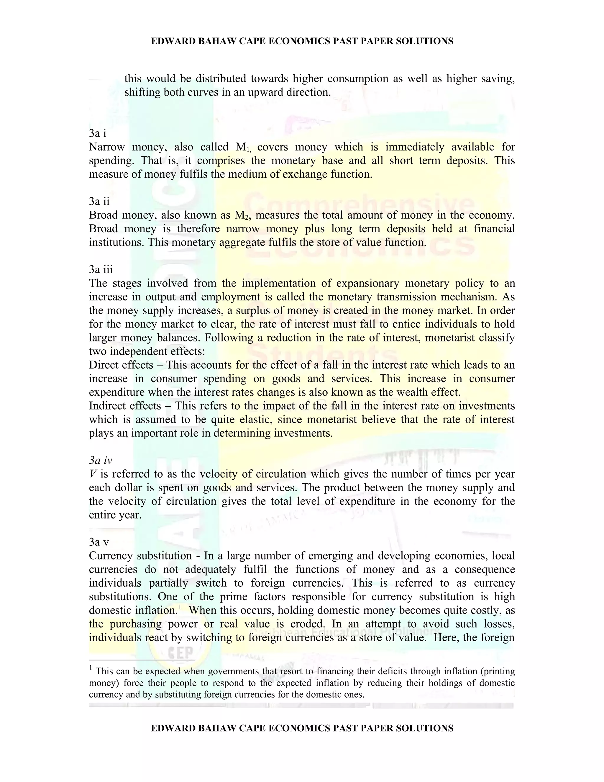 June 2009 unit 2 paper 2 answer | DOC