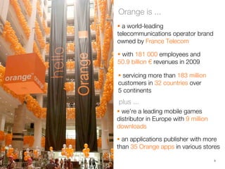 The Orange App Shop and Orange Partner | PDF