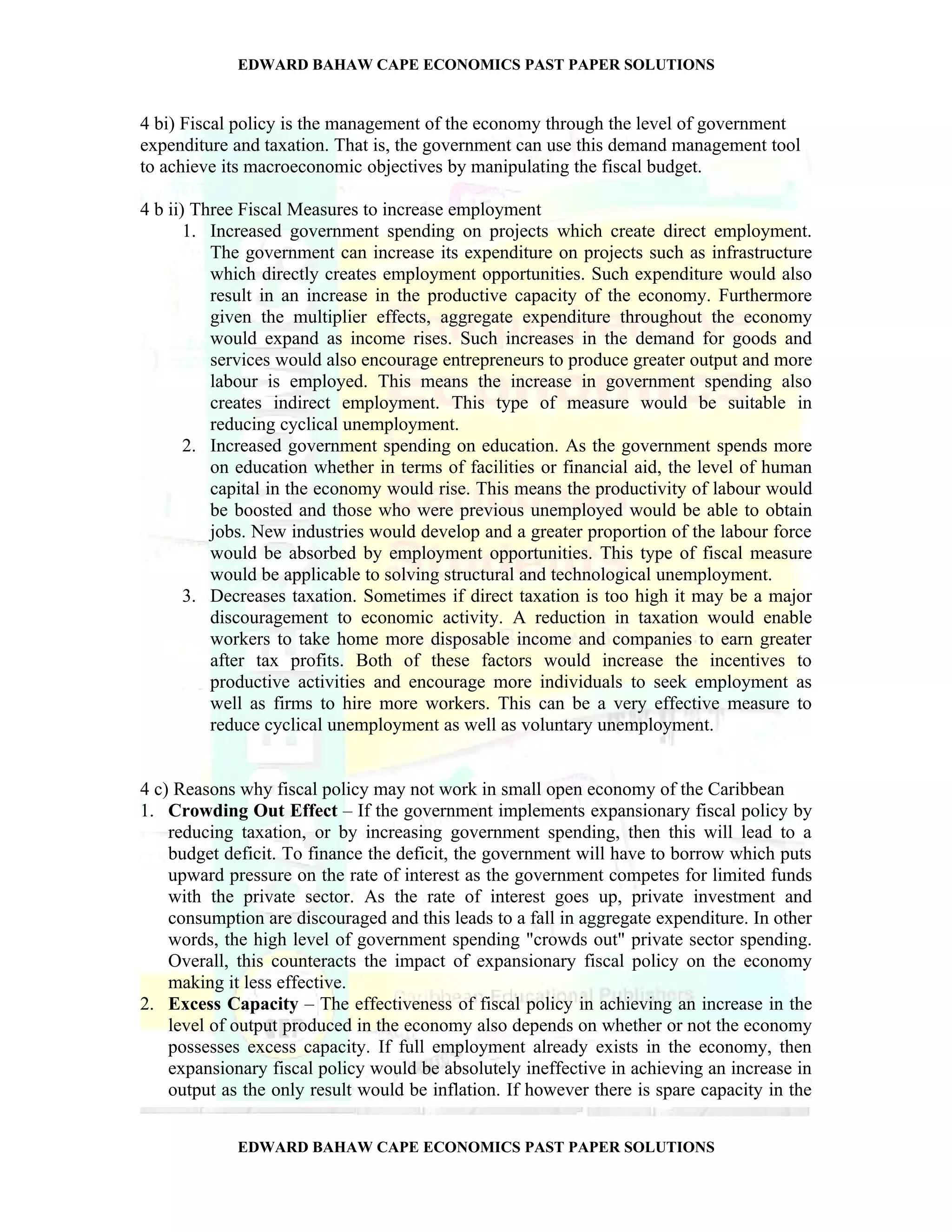 June 2010 unit 2 paper 2 answer | DOC