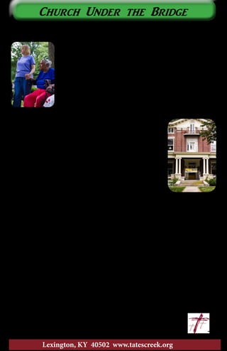 Tates Creek Christian Church Monthly Current June 2014 | PDF