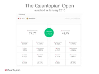 Crowd-sourced Alpha: The Search for the Holy Grail of Investing | PPTX