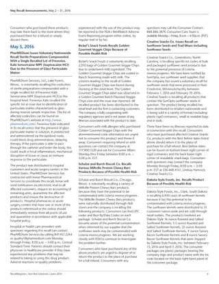 June 2016 recall register | PDF