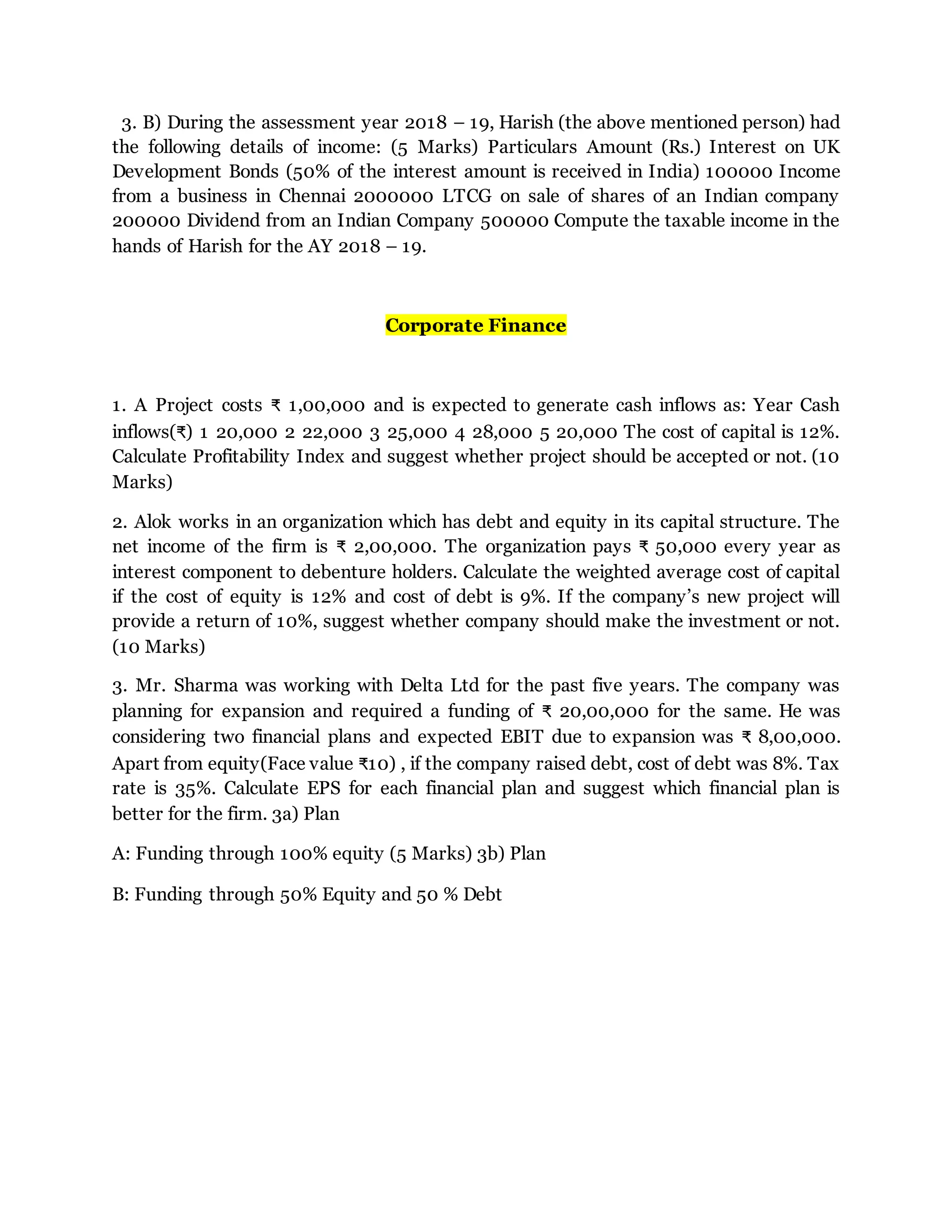 NMIMS 2018 ASSIGNMENTS | DOCX