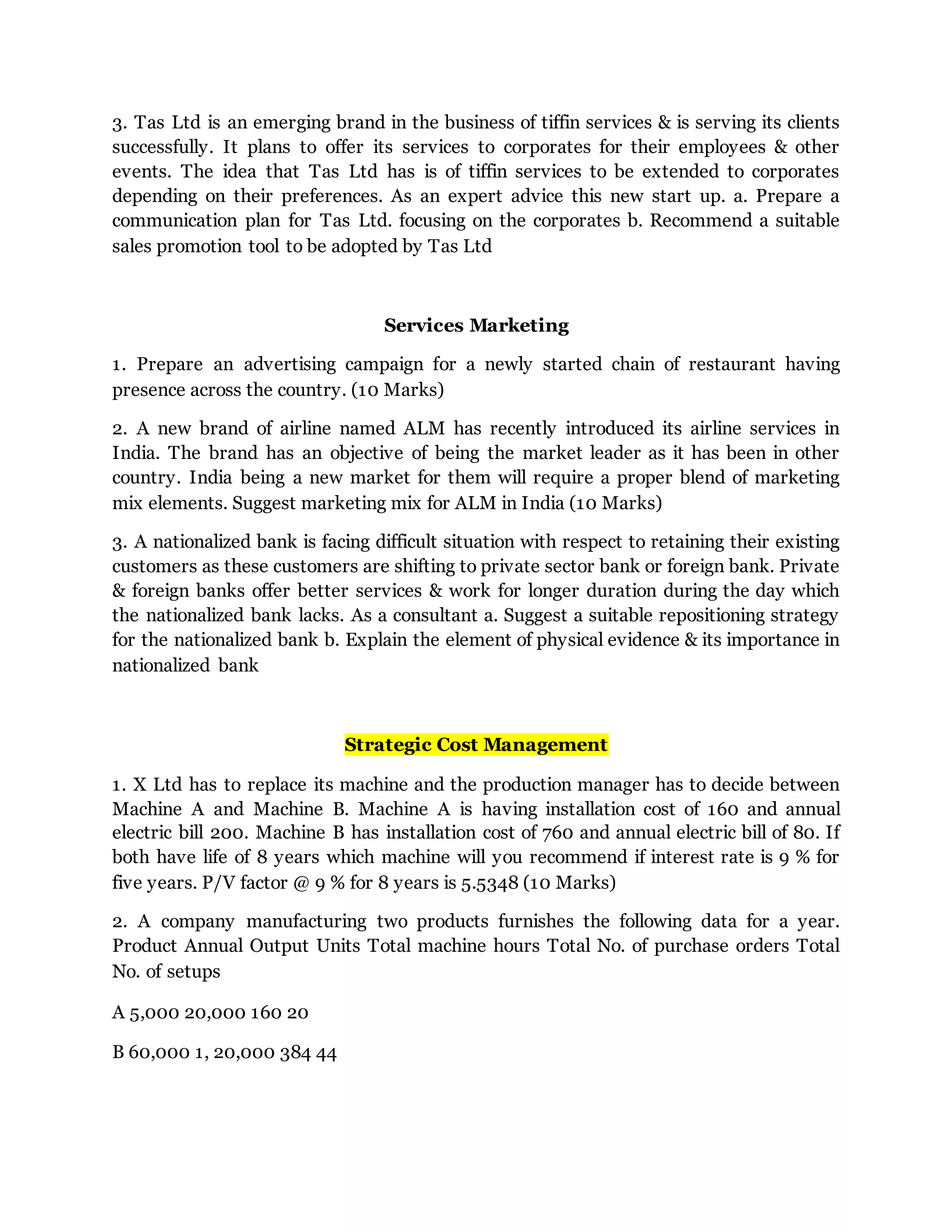 NMIMS 2018 ASSIGNMENTS | DOCX