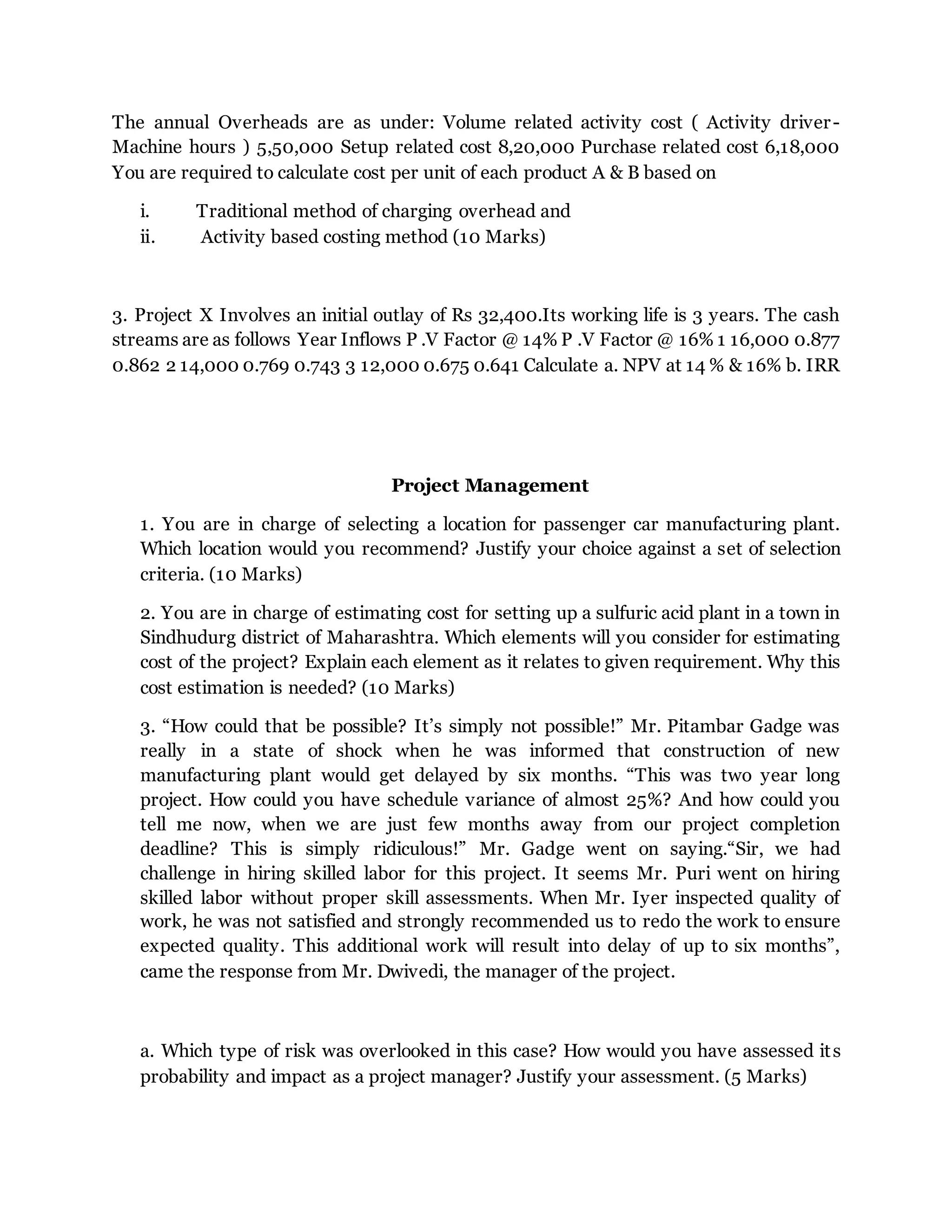 NMIMS 2018 ASSIGNMENTS | DOCX