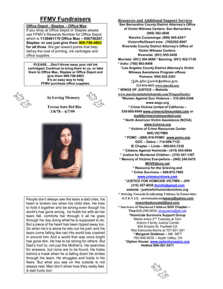 Families & Friends of Murder Victims, INC | PDF
