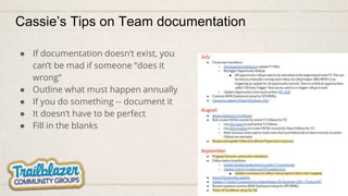 Destination Documentation: How Not to Get Lost in Your Org | PPT