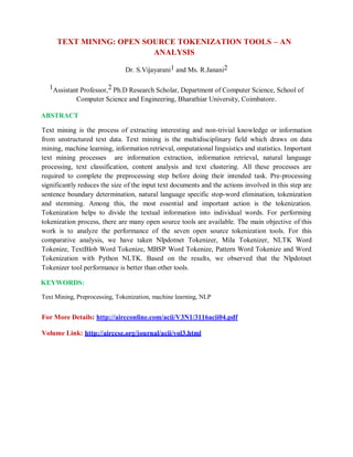 June 2020: Top Download Articles in Advanced Computational Intelligence | PDF