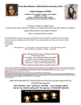 Families & Friends of Murder Victims, INC | PDF