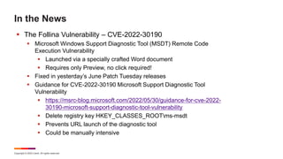2022 June Patch Tuesday | PPT