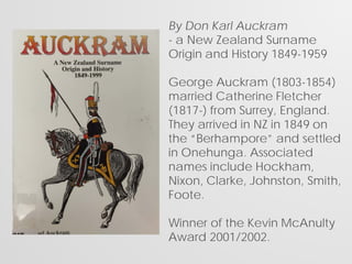 Kevin McAnulty Award Winners | PDF