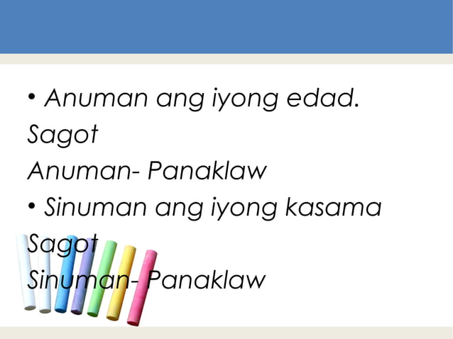 FILIPINO 5 K TO 12 ALAB FILIPINO QARTER 1 WEEK 4 | PPT