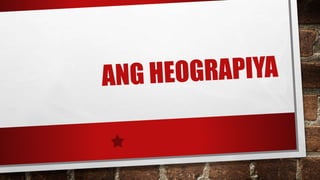 Heograpiya ng Asya | PPT