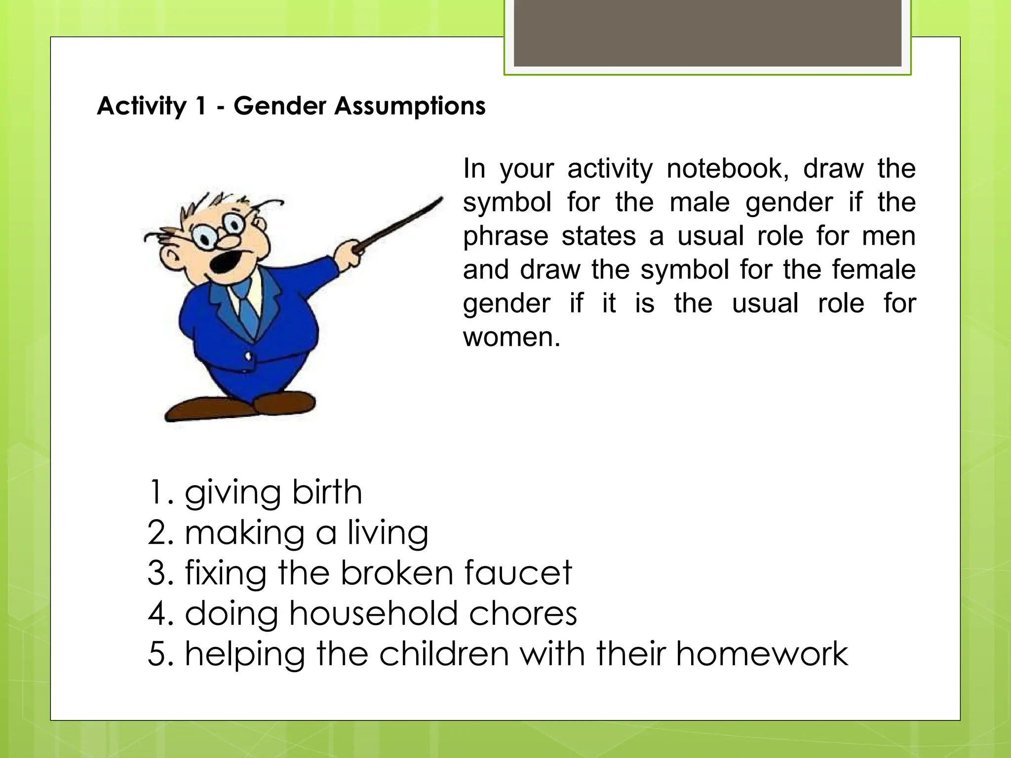June 27 Gender And Sexuality Pptx Grade 8 Mapeh Health Pptx