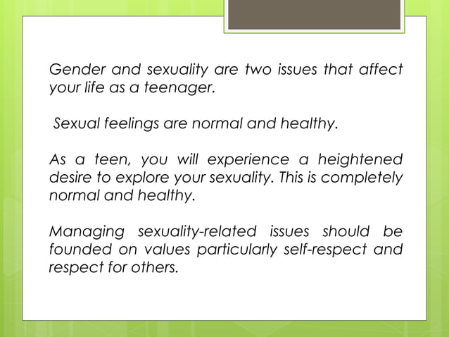 june 27-gender and sexuality.pptx. Grade 8. MAPEH Health | PPTX | Sexual Health | Diseases and ...