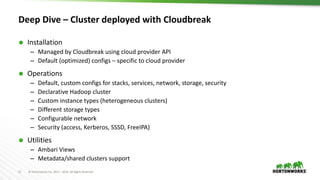 Cloudbreak - Technical Deep Dive | PPTX