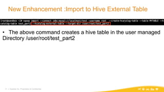 Bridging the gap of Relational to Hadoop using Sqoop @ Expedia | PPT