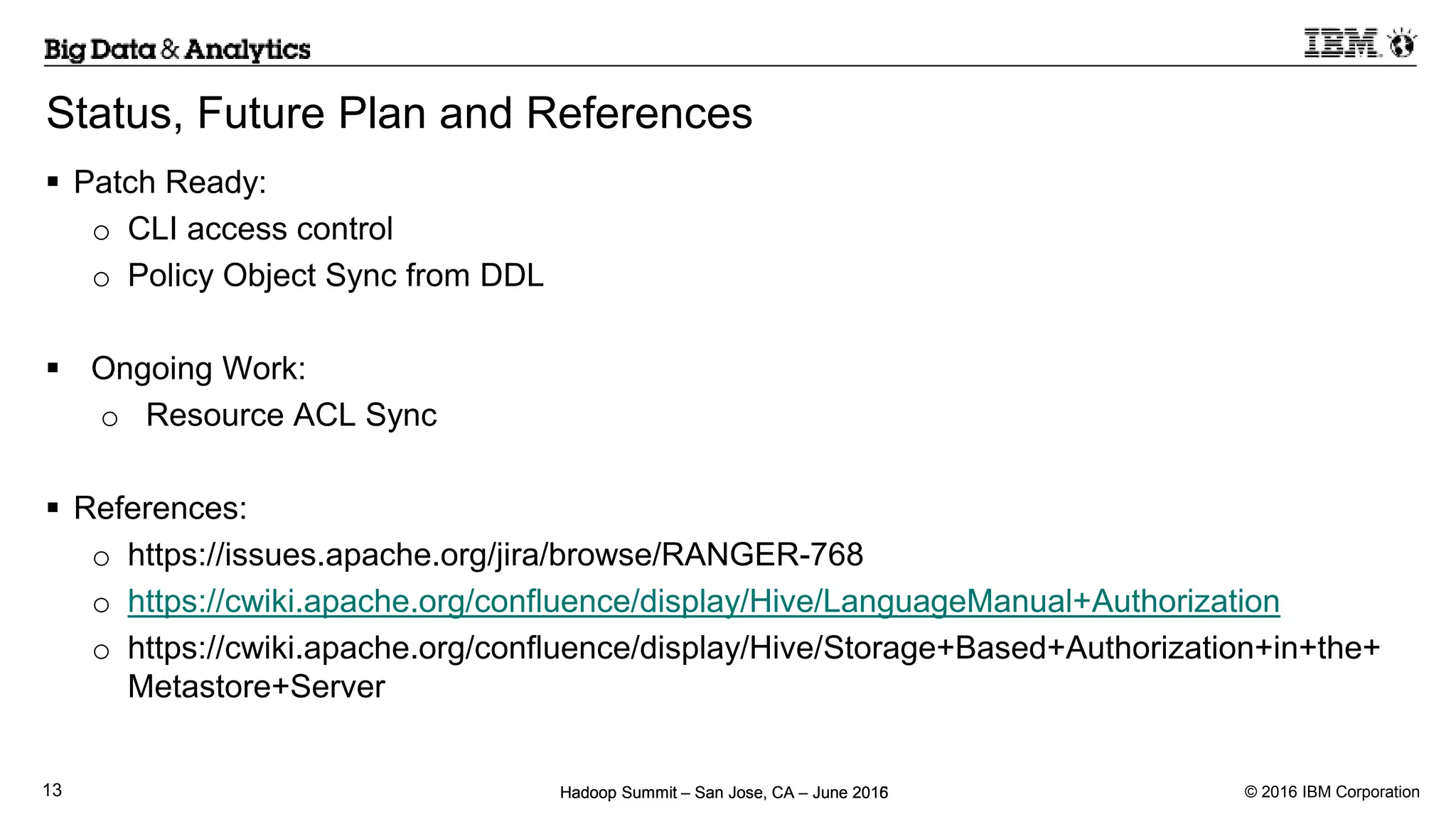 Apache Ranger Hive Metastore Security | PPTX